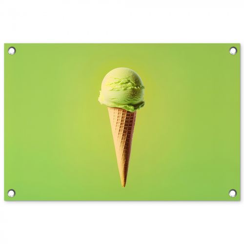 Tuinposter - Hoorntje - Schepijs - Groen - Nu 40% korting!